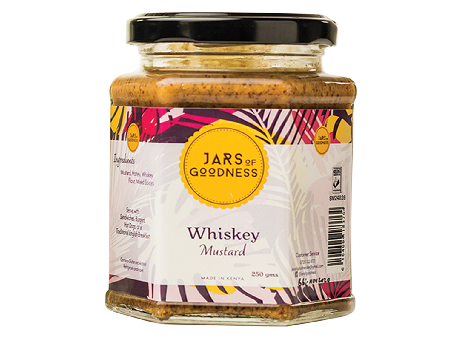 Whiskey Mustard 250g | Sirimon Cheese